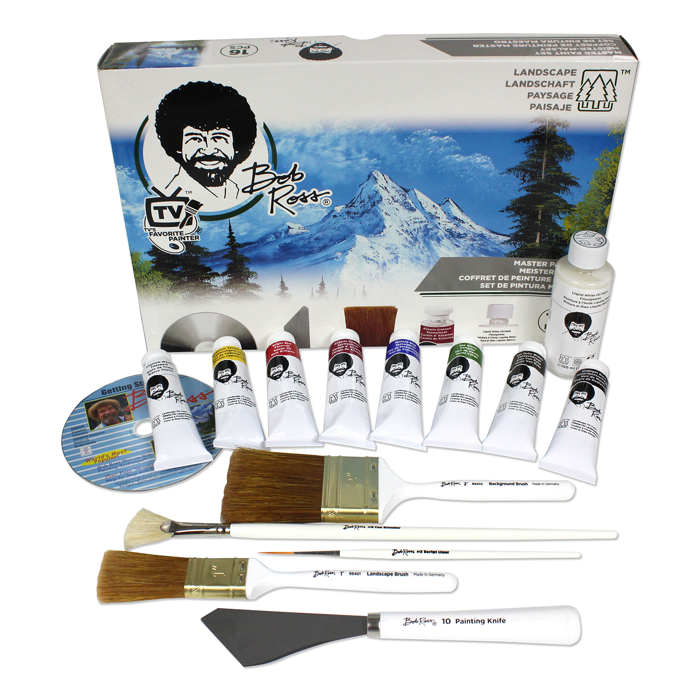 Master Painting Set Contents